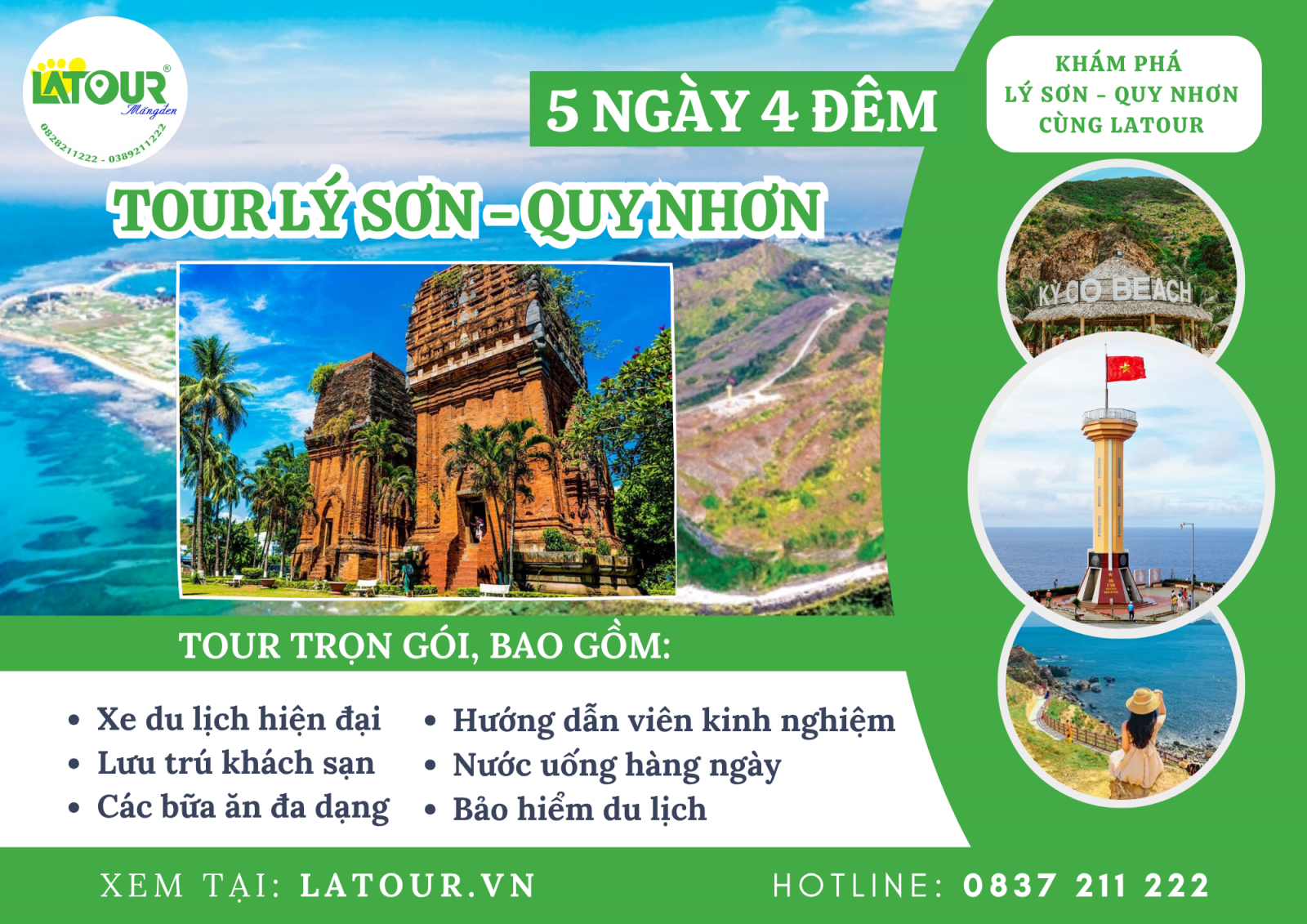Tour Đảo Lý Sơn - Quy Nhơn 5 Ngày 4 Đêm